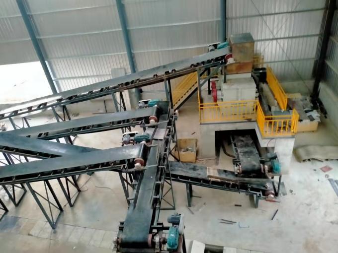 Belt Conveyor 650 Brick Manufacturing Machine 500kg Brick Conveyor Belt