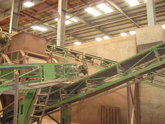 Belt Conveyor 650 Brick Manufacturing Machine 500kg Brick Conveyor Belt