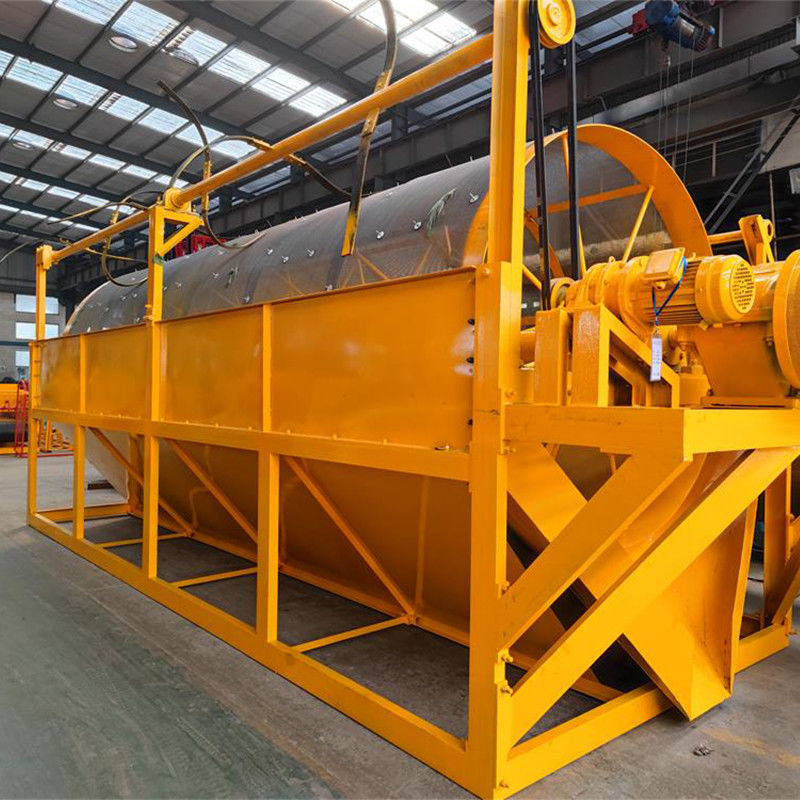Orange Roller Sieve Clay Brick Making Machines 18Kw 60m3/Hr