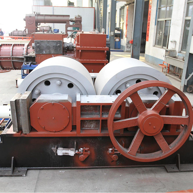 GS800 2mm Brick Crusher Clay Brick Making Machines With Two Motors