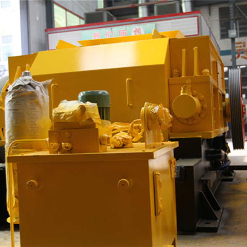 GS800 2mm Brick Crusher Clay Brick Making Machines With Two Motors