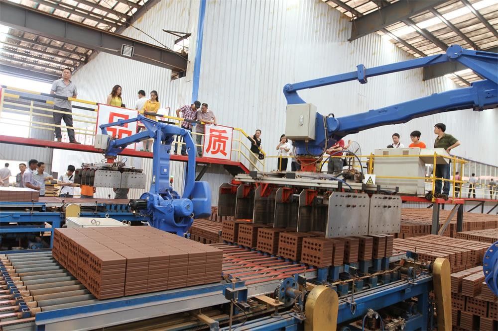 800kg Clay Brick Robot Stacking Machine Brick Manufacturing Equipment