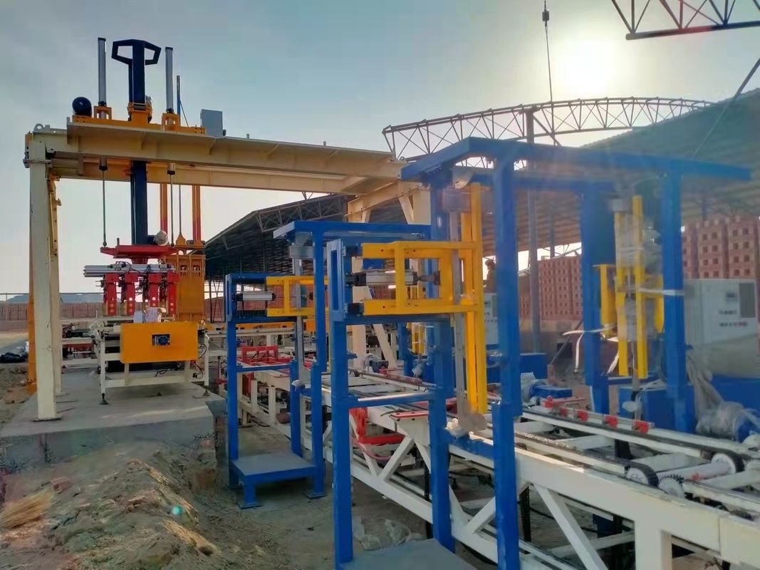 40Kw Clay Brick Packing Machine ISO Brick Manufacturing Equipment