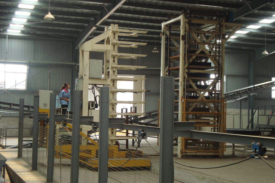 ISO9001 Setting Automatic Brick Making Machine Loading And Unloading