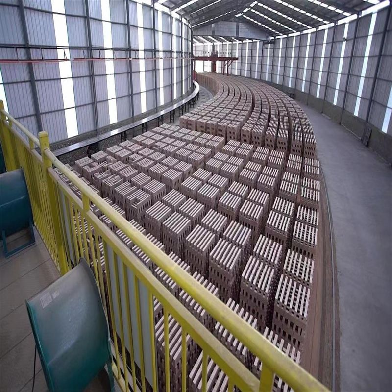 12.98m Section Movable Rotary Tunnel Kiln For Dry And Burn Bricks