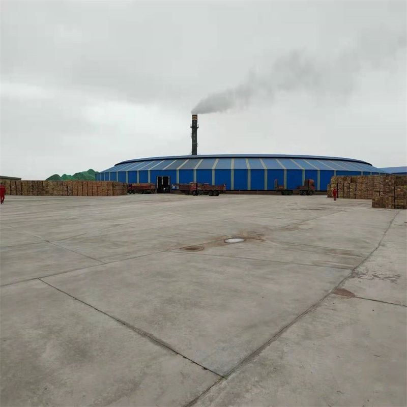 12.98m Section Movable Rotary Tunnel Kiln For Dry And Burn Bricks