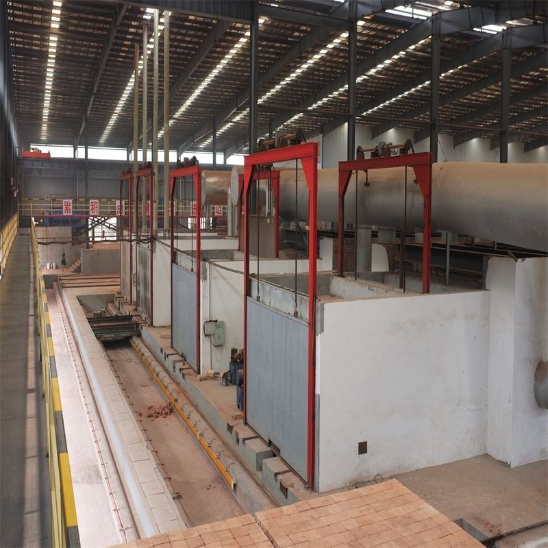 Automatic 3.6m Brick Drying Tunnel Kiln For Brick Firing Process