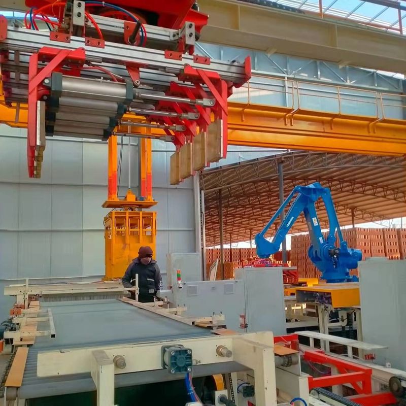Masonry Tunnel Kiln Automatic Brick Plant ISO Automatic Brick ...