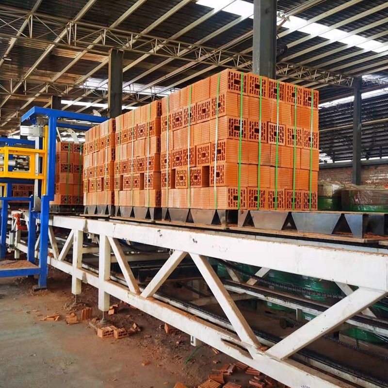 Masonry Tunnel Kiln Automatic Brick Plant ISO Automatic Brick ...