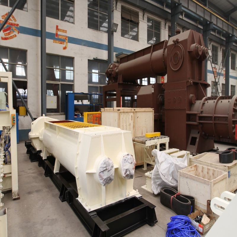 SJ4000 Clay Brick Mixer Machine 90Kw Brick Clay Mixing Machine