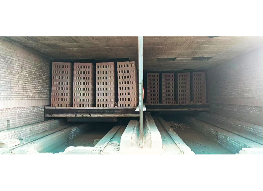 Large Cross Section Tunnel Kiln For Brick Production Line With Easy ...