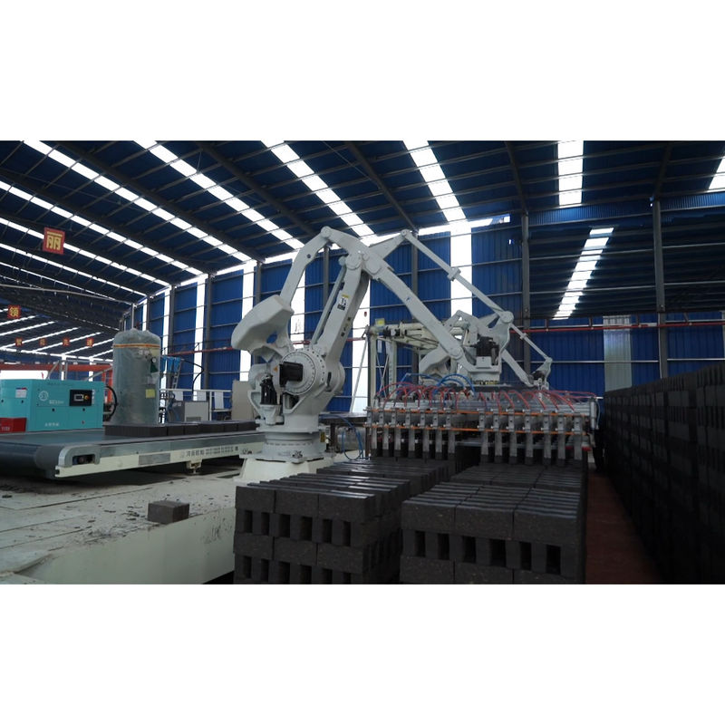 Fired Clay Brick Making Machine Robot Stacking Machine For Robot ...