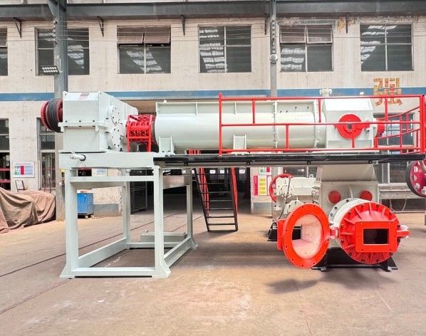 JKY60 automatic clay brick machine Double Stage Vacuum Extruder 25000 ...