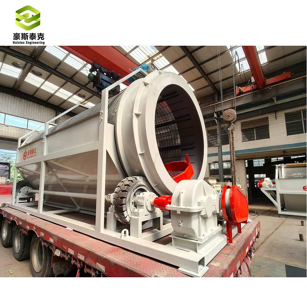 XS6000×2000 Round Roller Sieve 11kw for Brick Production